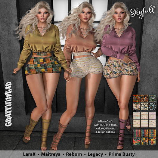 Second Life Marketplace - Graffitiwear Skyfall DEMO